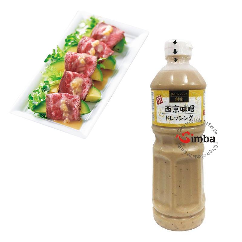 Xốt salad Saikyo Miso Dressing {Somi} - 1L - Sim Ba Trading Co., LTD